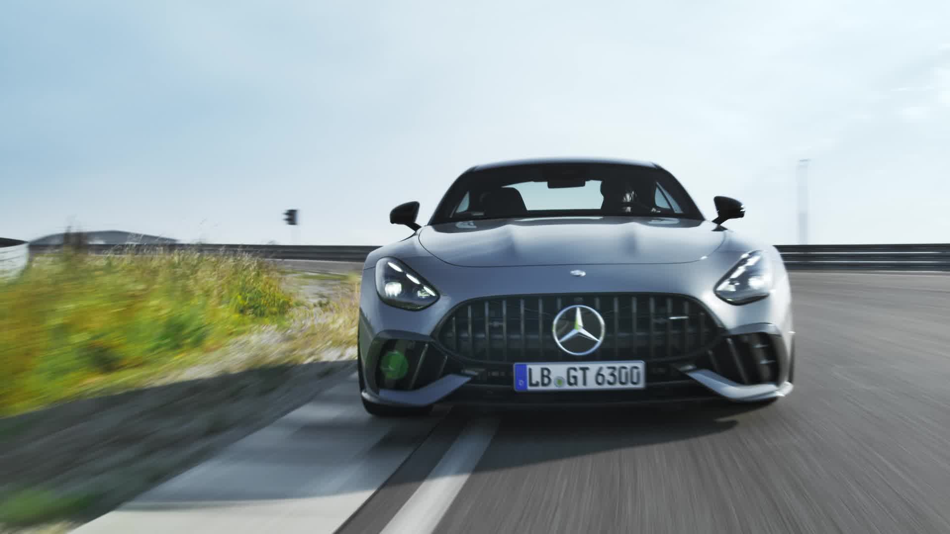 The new Mercedes-AMG GT 63 PRO 4MATIC+: even more agile for the racetrack