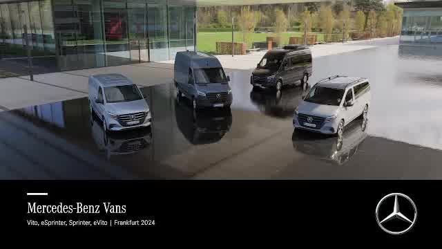 Updated product offerings for new 2025 Mercedes-Benz Sprinter and eSprinter